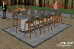 Briar Outdoor Island Design – Dixon Designscapes