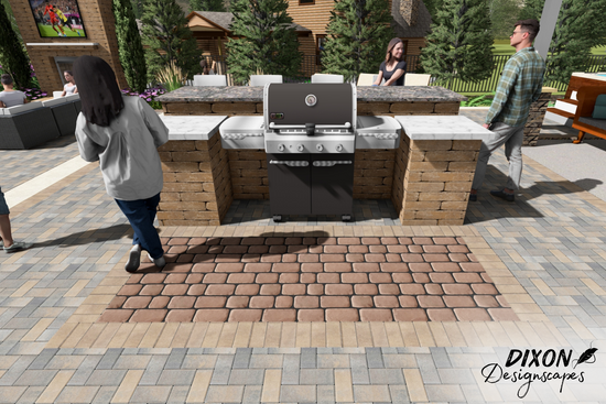 Iris Grill Station Design – Dixon Designscapes