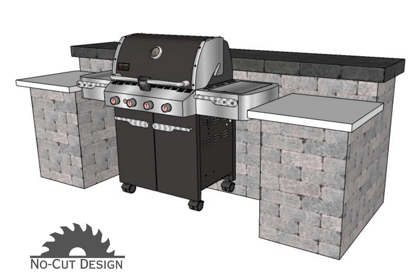 Dawn Grill Station Design – Dixon Designscapes